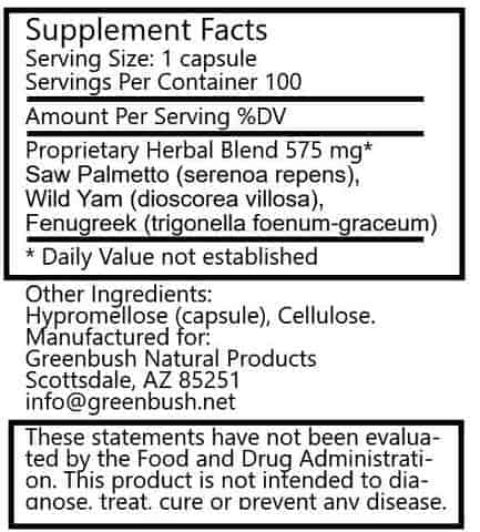 Greenbush Natural Products Breast Enhancement Kit #2 - Concentrated ...