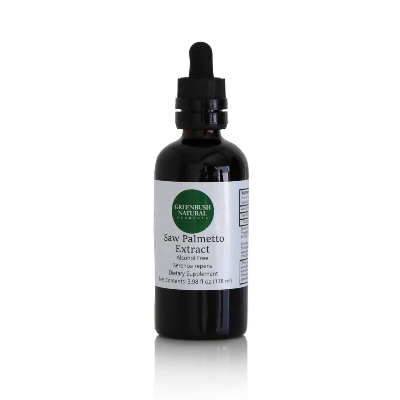 Greenbush Natural Products Saw Palmetto Concentrated Extract - Prostate ...